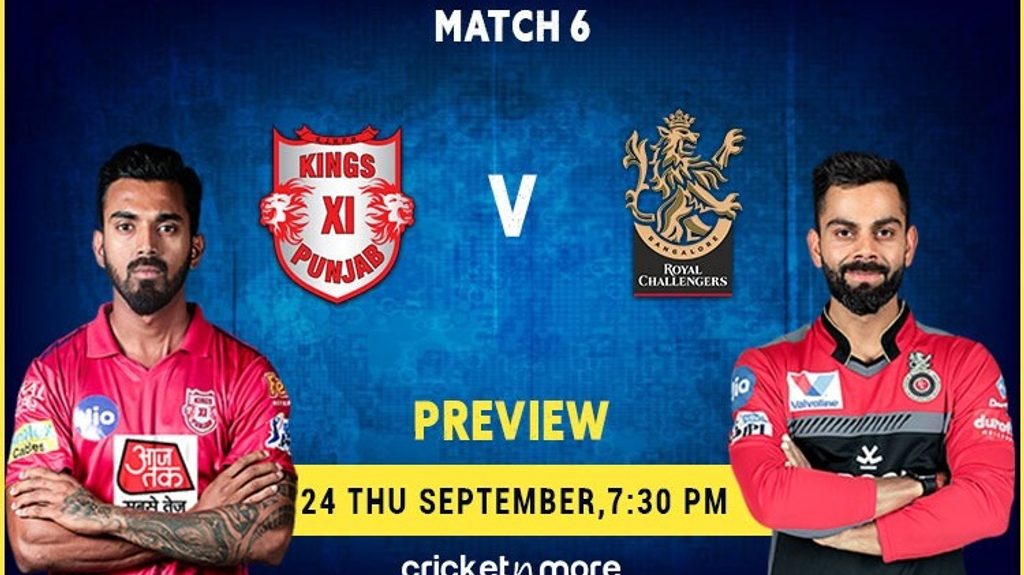 IPL 2020 Match 6 : ਪਹਿਲੀ ਜਿੱਤ ਦੀ ਤਲਾਸ਼ ਵਿਚ ਬੈਂਗਲੌਰ ਨਾਲ ਭਿੜਣਗੇ ਪੰਜਾਬ ਦੇ ...