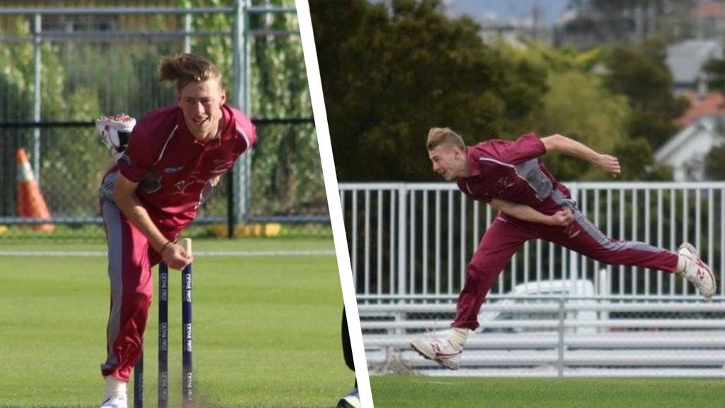 How Riley Meredith doubled down on cricket with a double hat-trick
