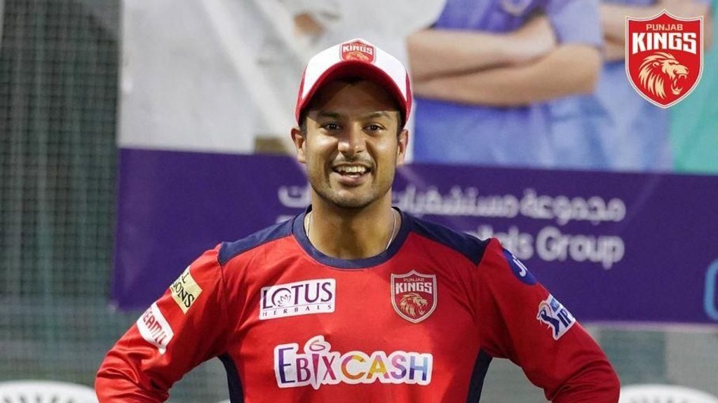 Magnificent Mayank named as new Punjab Kings captain
