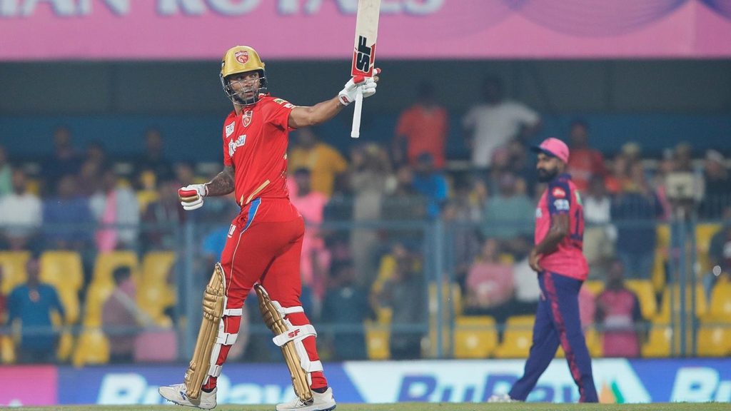 PBKS captain Shikhar Dhawan becomes second Indian to score 50 fifty ...
