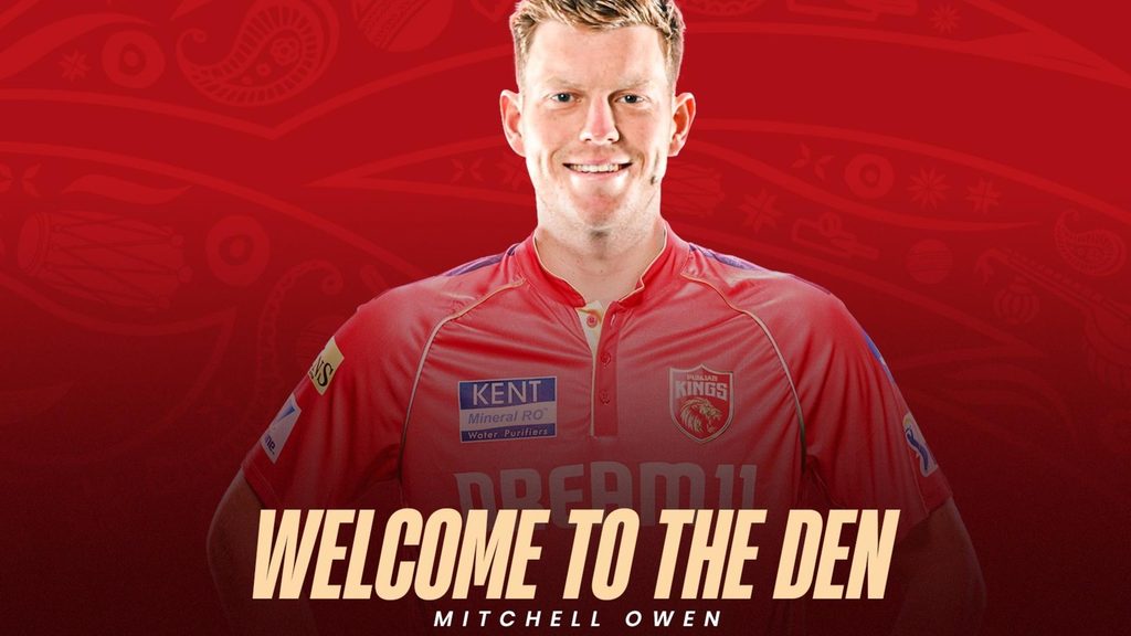 Mitchell Owen Replaces Glenn Maxwell for Remainder of IPL 2025!